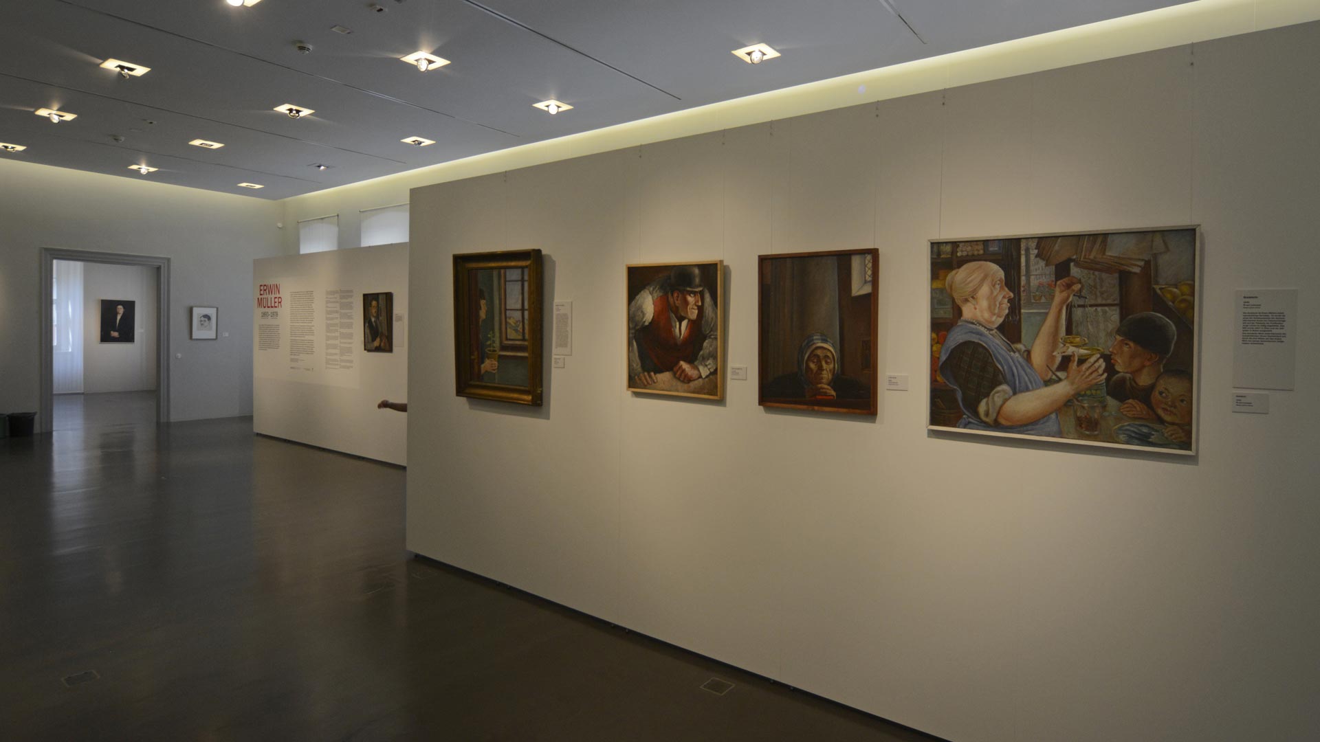 Erwin Müller / Galerie im Schlösschen, Naumburg 2016 – Německočeské umění